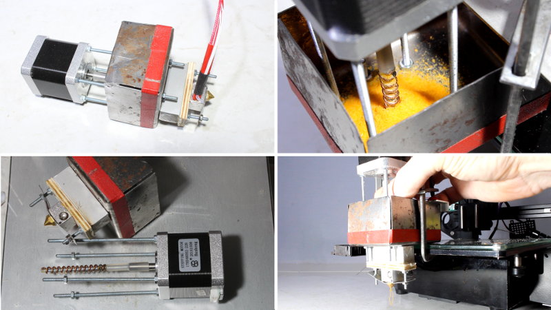 DIY plastics granule extruder - HomoFaciens