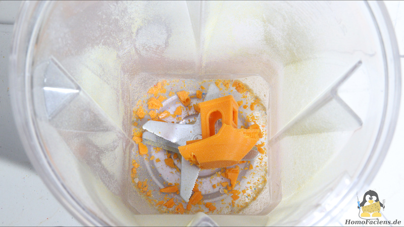 Plastic recycling with a blender - HomoFaciens
