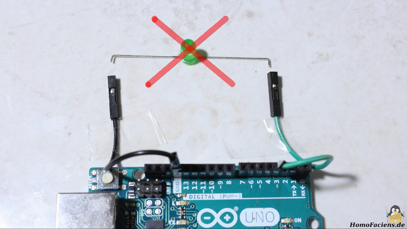 PC: Switching LEDs - HomoFaciens